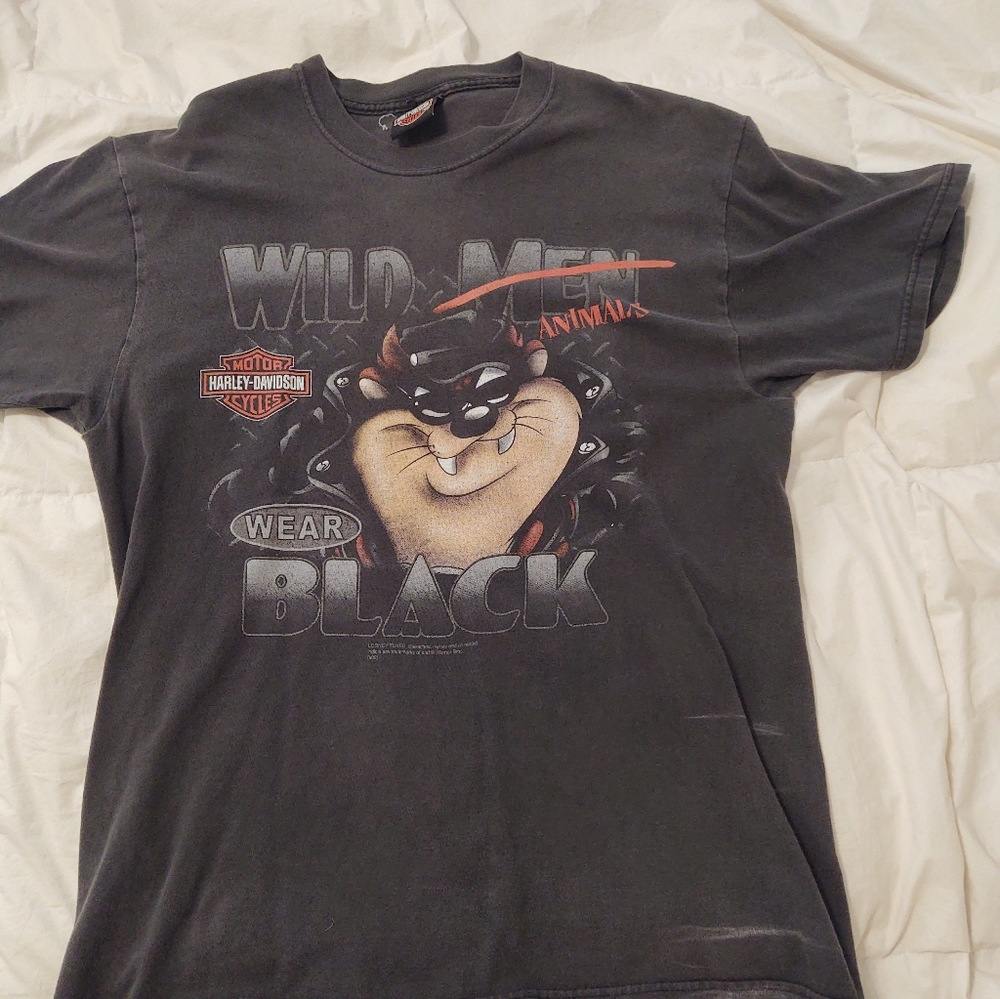 Vintage Harley-Davidson Tasmanian Devil '90s T Shirt - Gem